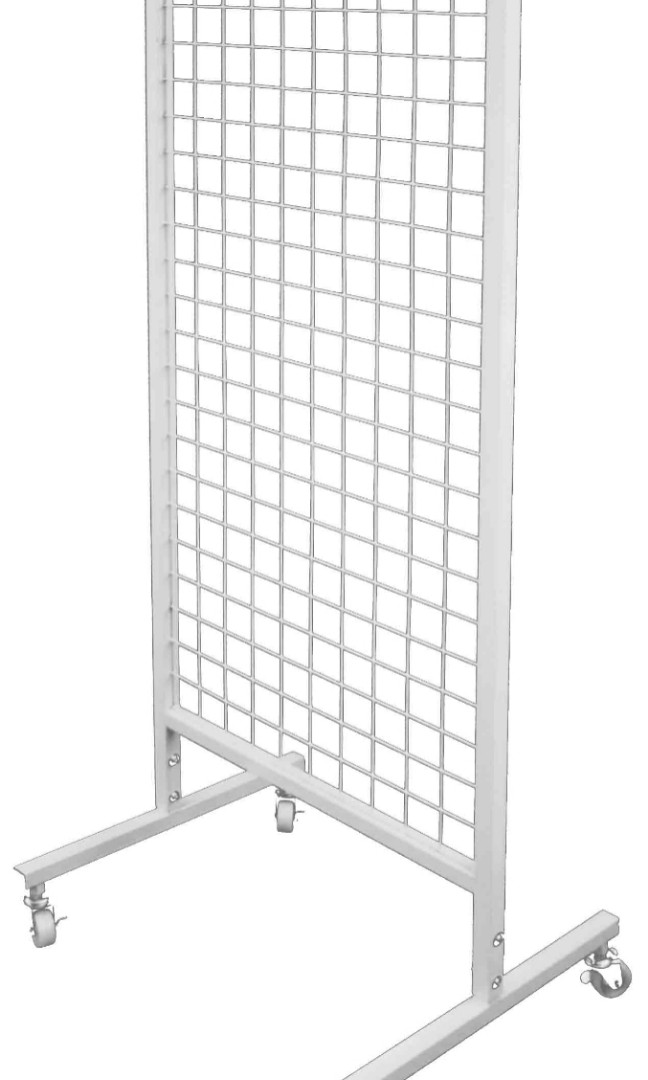 White display wire mesh racking 6 x 3 ft, Furniture, Shelves & Drawers ...