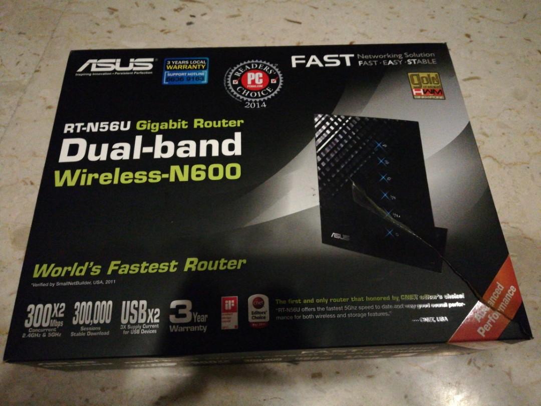 Asus - RT-N56 GIGABIT ROUTER, Computers & Tech, Parts & Accessories ...