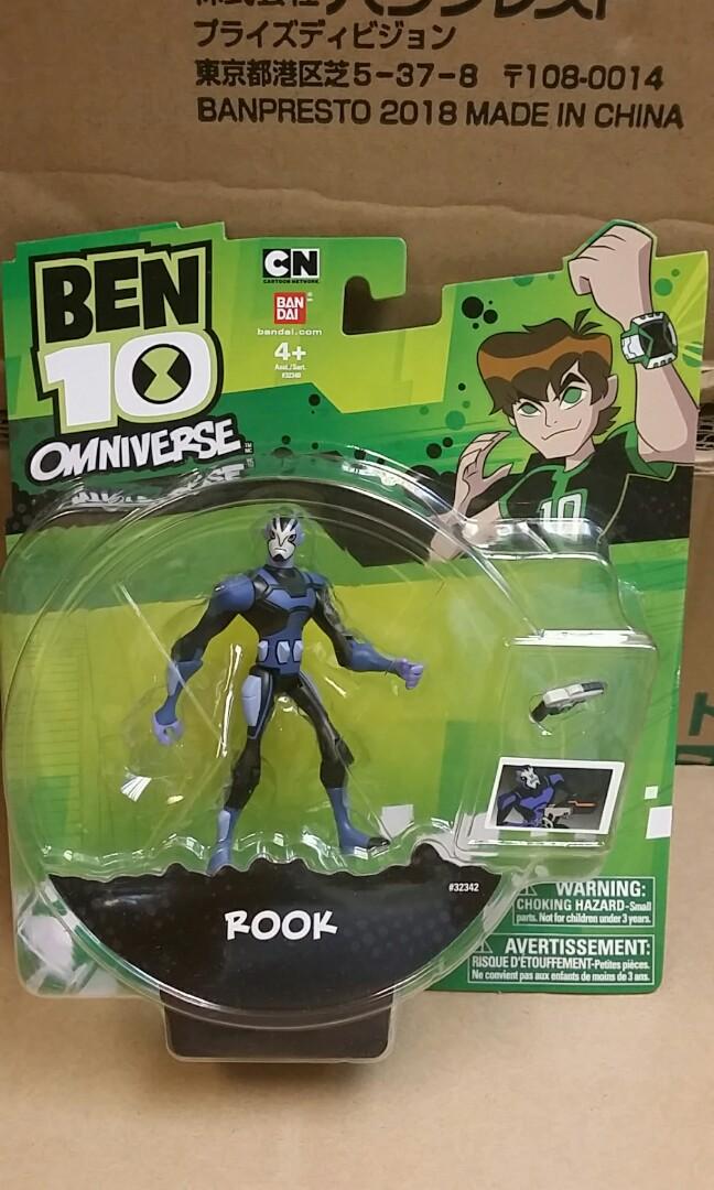 Bandai Ben 10 Rook Figure 4 Inch, 興趣及遊戲, 玩具 & 遊戲類 - Carousell