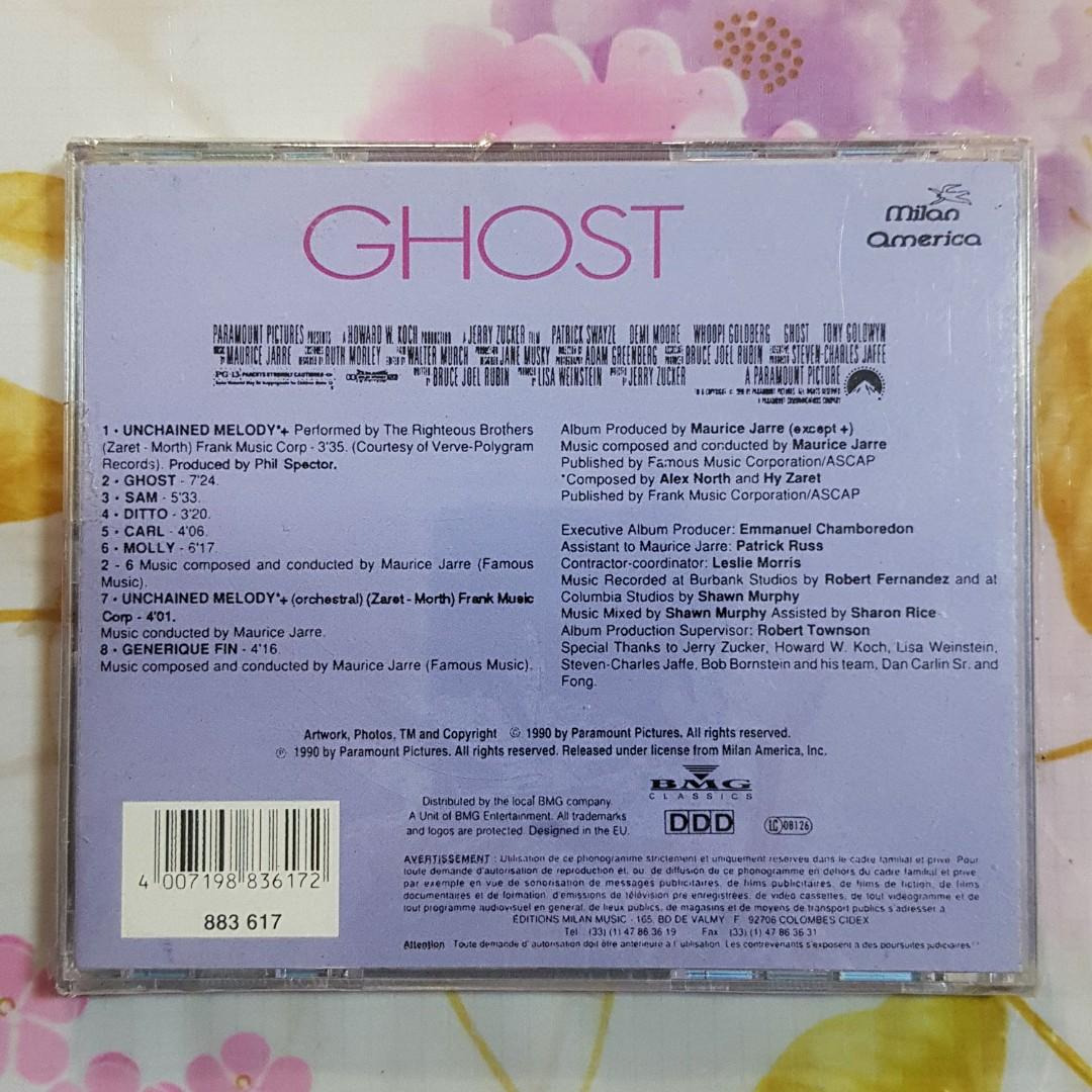 Brand New Ghost Original Motion Picture Soundtrack CD (Yr1990), Music ...