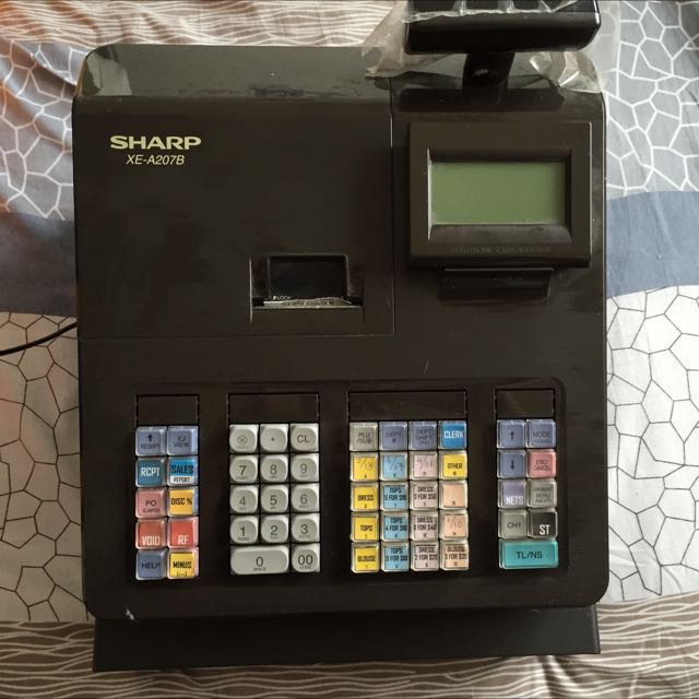 Cash Register SHARP, Computers & Tech, Parts & Accessories, Networking ...