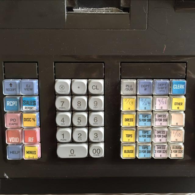 Cash Register SHARP, Computers & Tech, Parts & Accessories, Networking ...