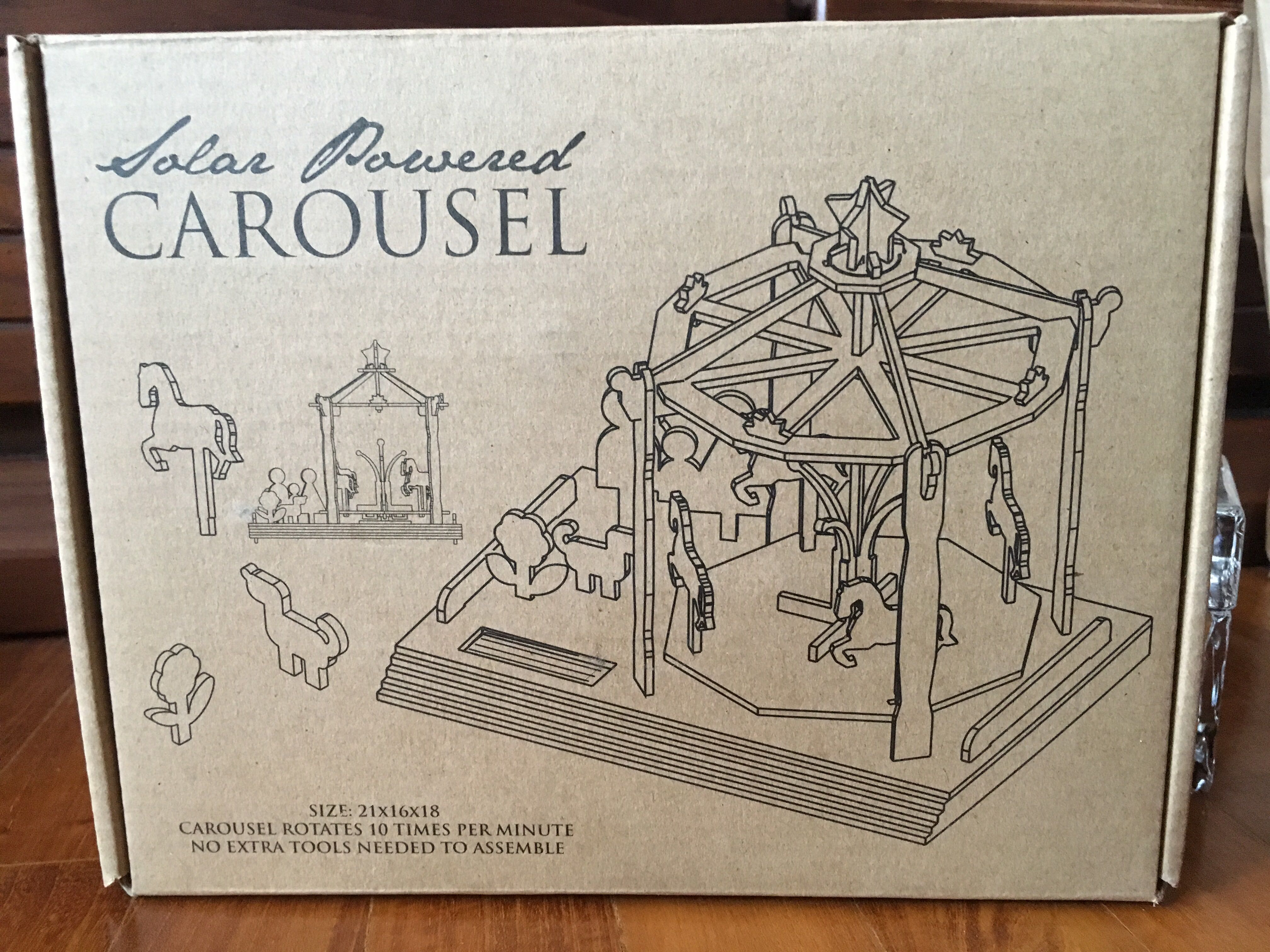 DIY Solar-Powered Carousel Kit, Babies & Kids, Baby Nursery & Kids ...