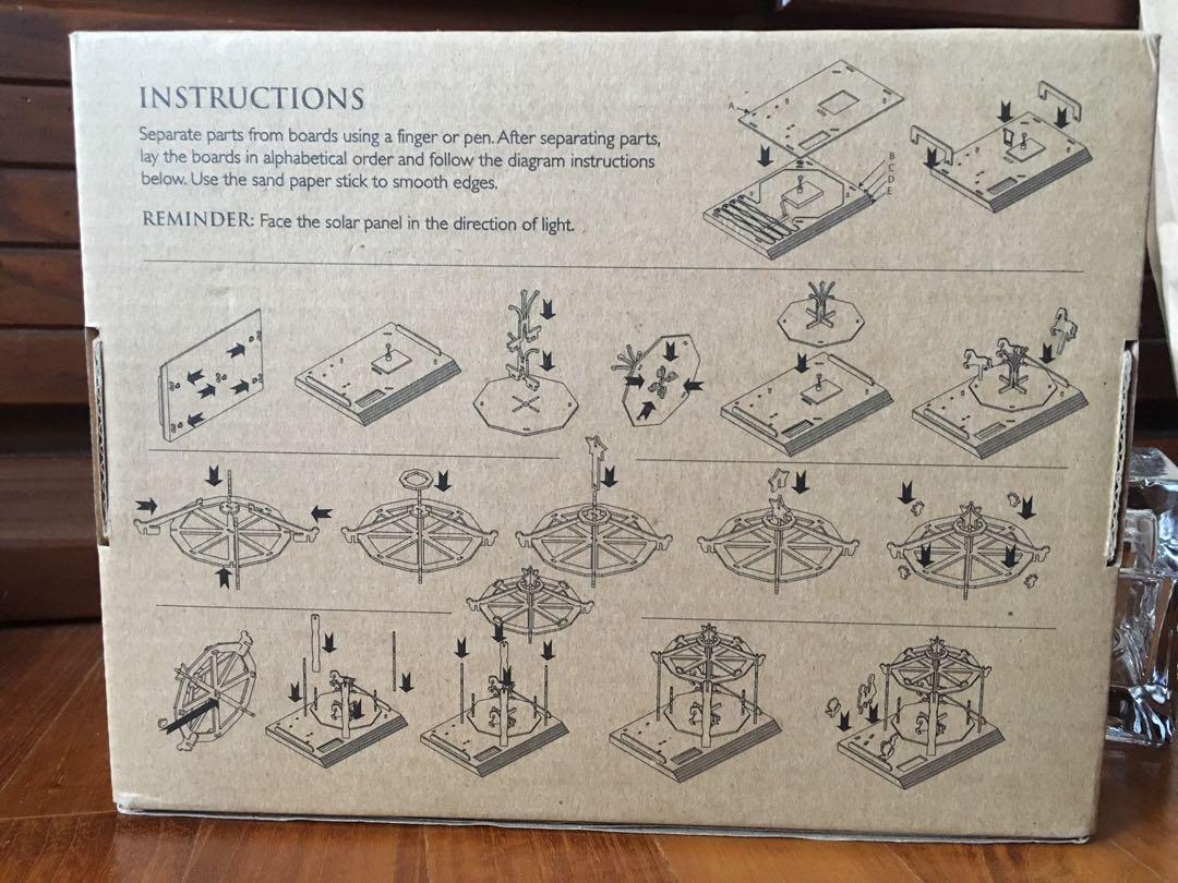 DIY Solar-Powered Carousel Kit, Babies & Kids, Baby Nursery & Kids ...