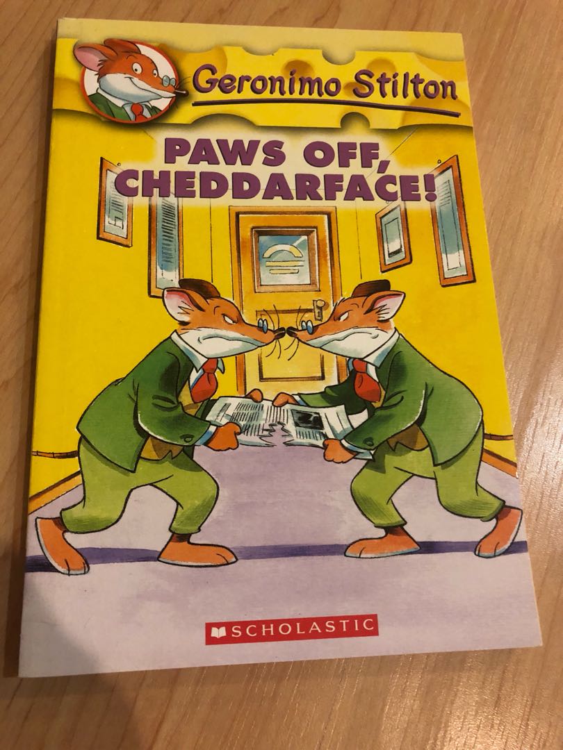 Geronimo Stilton #6 - Paws off, Cheddarface!, Hobbies & Toys, Books ...