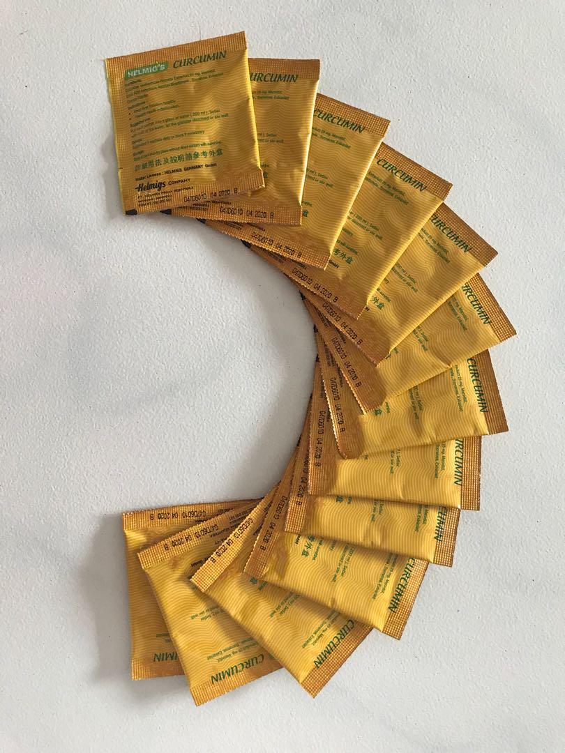 Helmig's Sugar-Free Effervescent Curcumin Drink (13 Sachets), Health ...