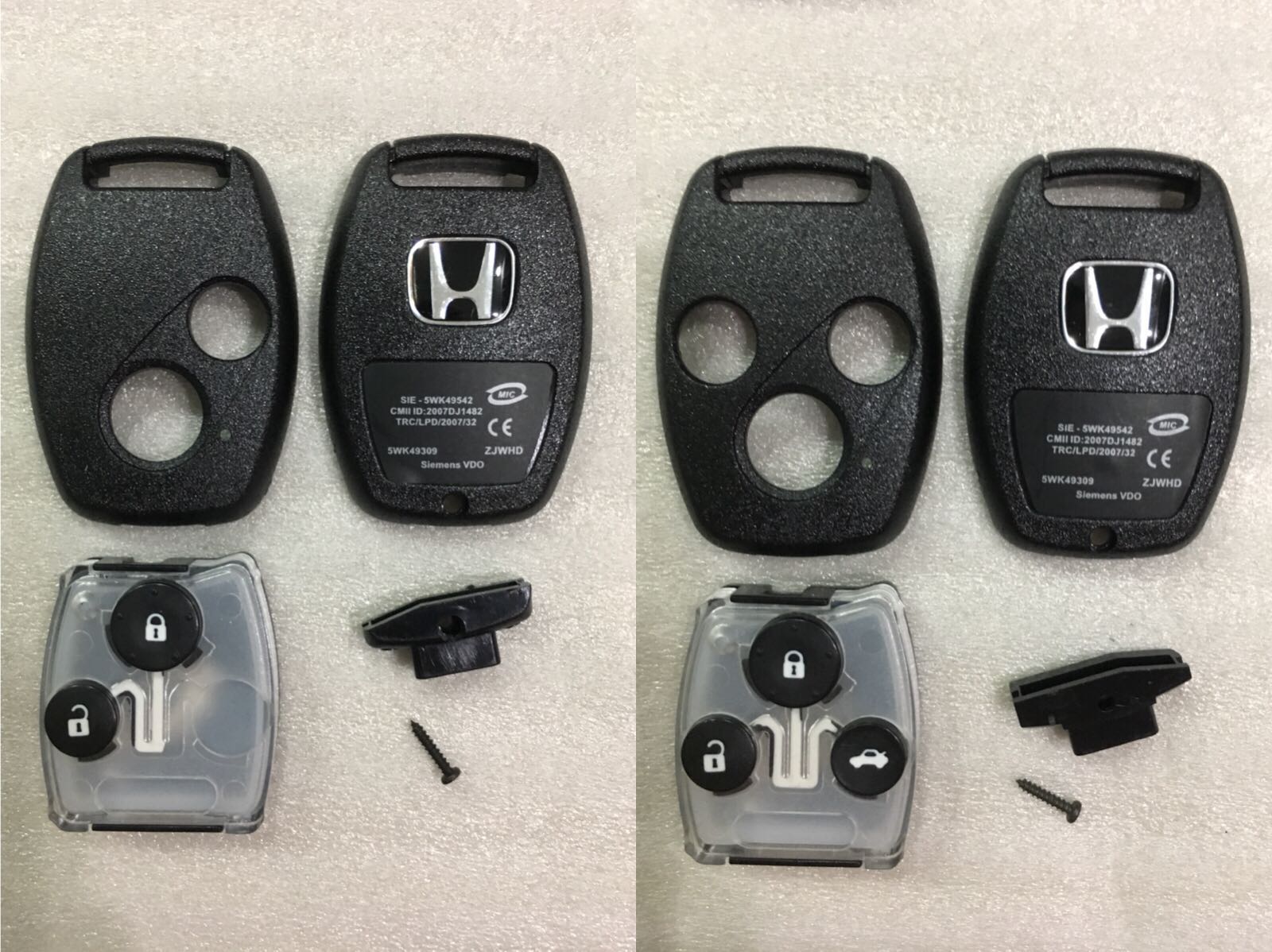 Honda Front Back Casing Plus Button, Car Accessories, Accessories on ...