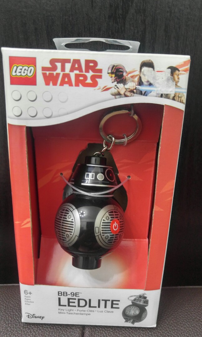 Lego Star Wars BB-9E Ledlite Keychain Disney, 興趣及遊戲, 玩具 & 遊戲類 - Carousell