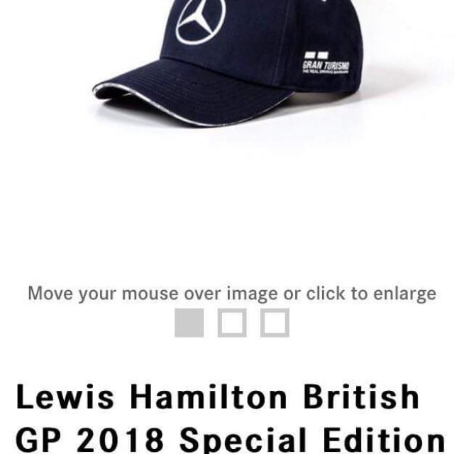 Lewis Hamilton British GP 2018 Special Blue Cap Edition, Men's Fashion ...