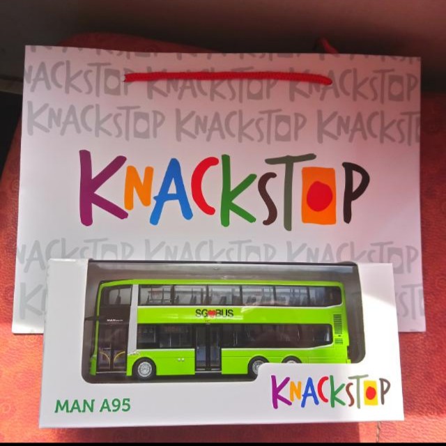 LTA Knackstop Limited Edition MAN A95 1:76 Model Bus, Hobbies & Toys ...