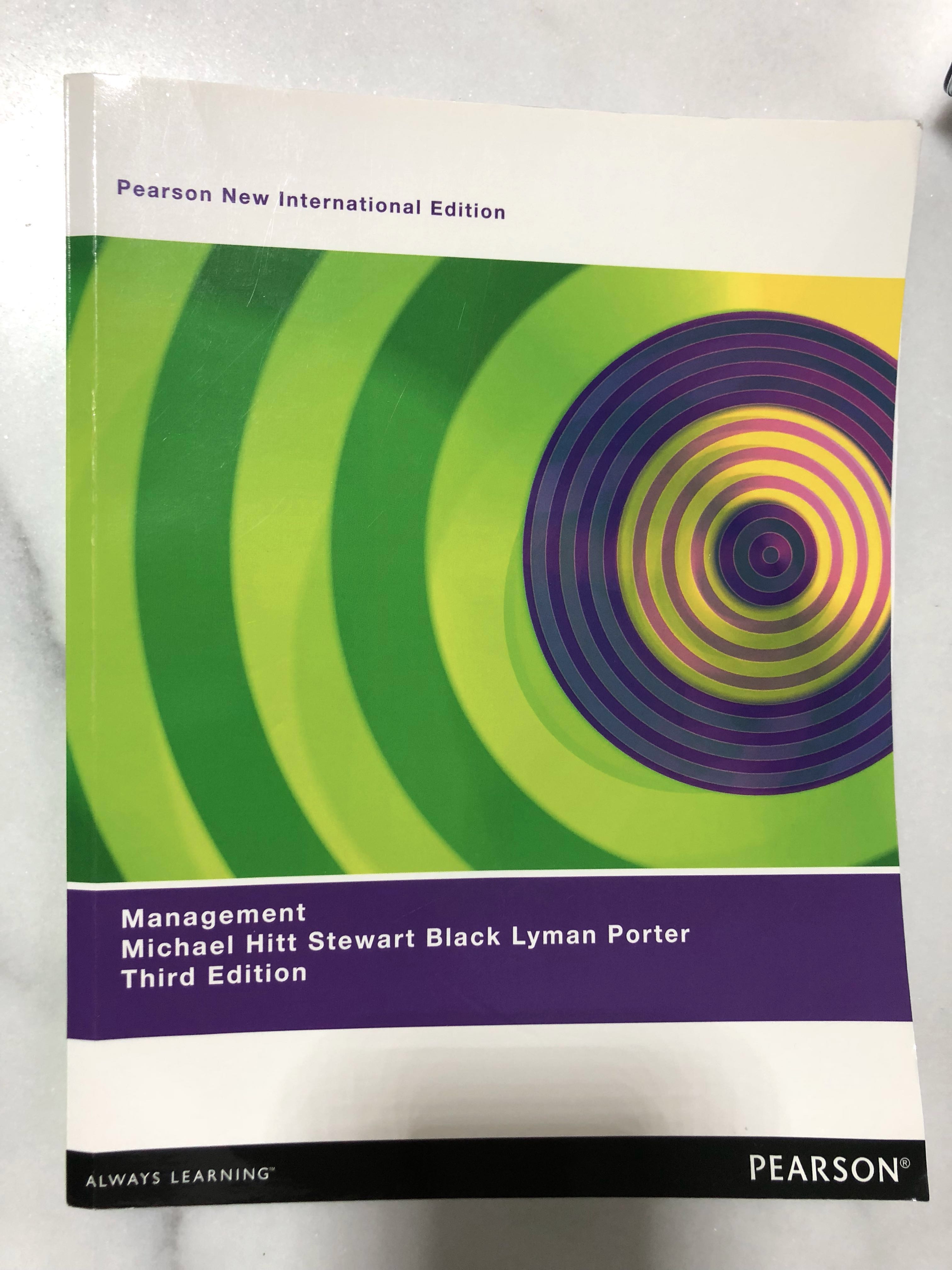 Management Textbook, Hobbies & Toys, Books & Magazines, Textbooks on ...