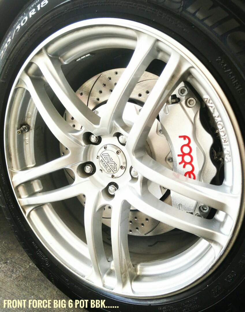 Mazda 3(BN/BM)/6 GJ/GL: FORCE BBK : Front Big 6 Pot Big Brake Kit (BBK ...