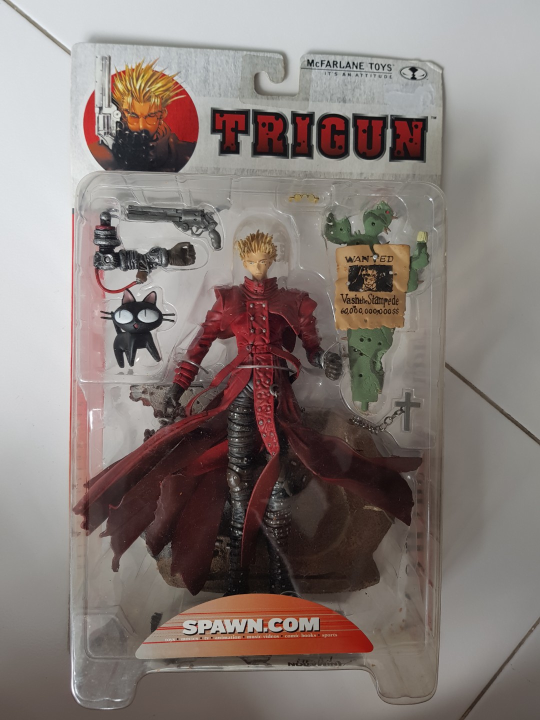 Mcfarlane Trigun figure, Hobbies & Toys, Toys & Games on Carousell