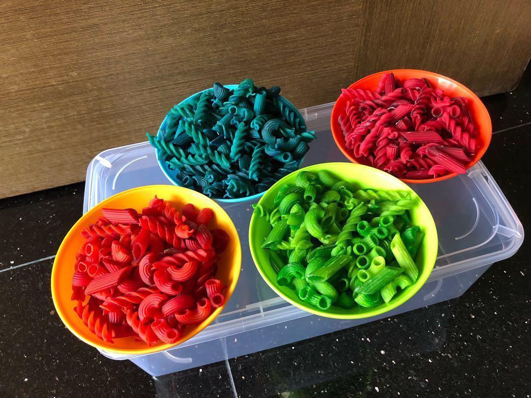Pasta sensory play set (only two sets available), Hobbies & Toys, Toys ...