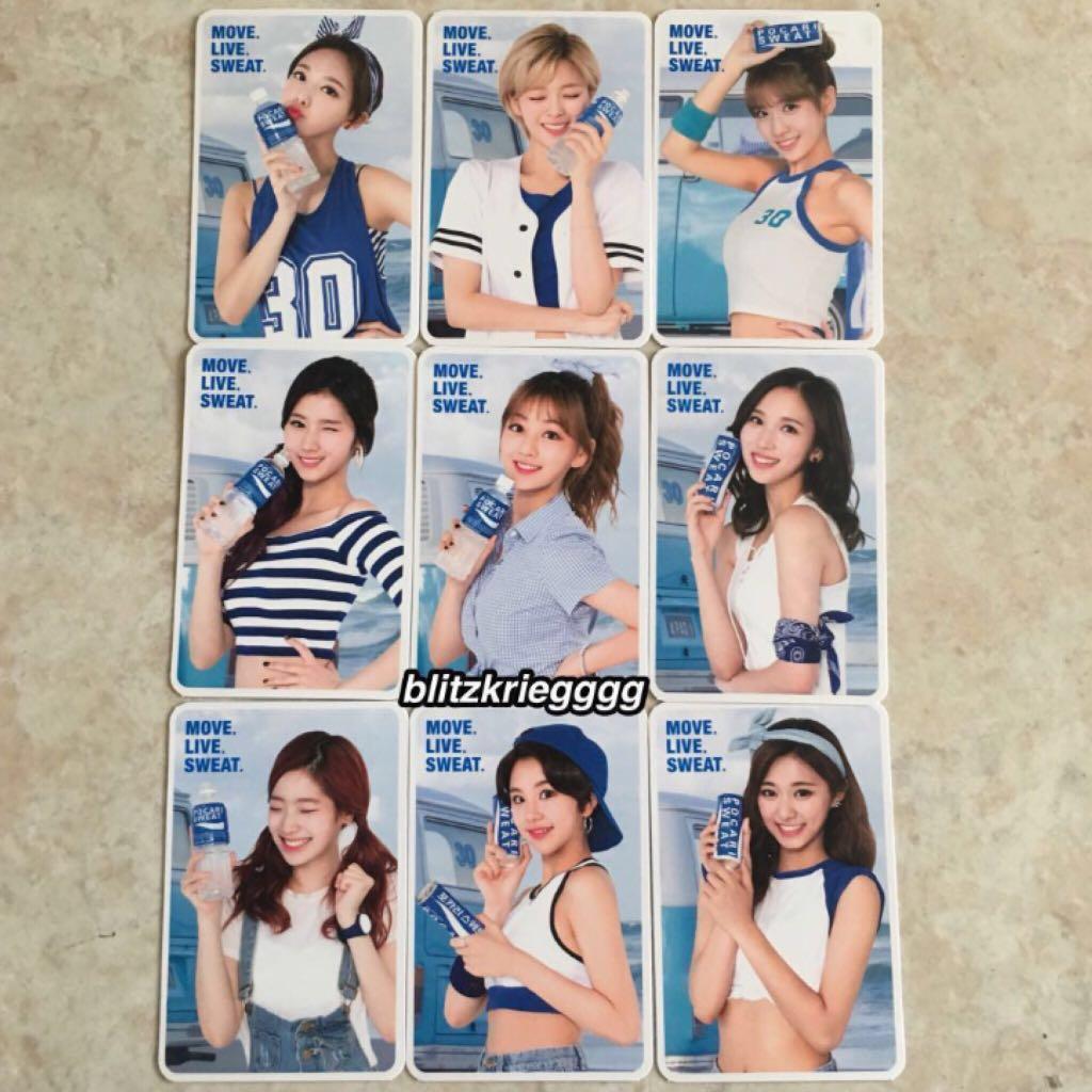 [PO] Twice Pocari Sweat photocard, Hobbies & Toys, Collectibles ...