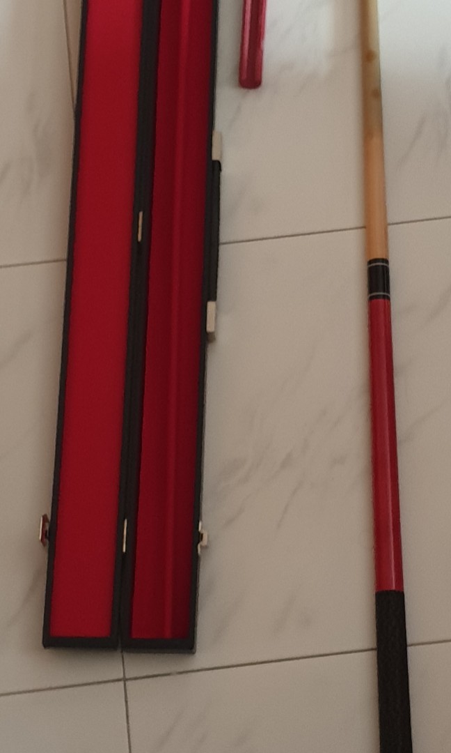 Pool Cue Set (Simple and Unbranded), Sports Equipment, Sports & Games ...
