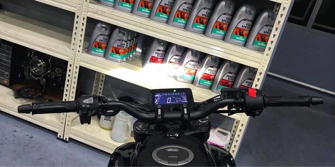 Protaper handle bar, Motorcycles, Motorcycle Accessories on Carousell