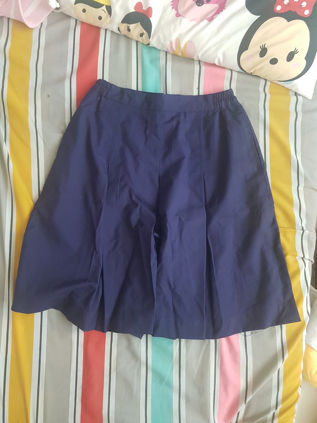 Raffles girl school uniform culottes only, Women's Fashion, Bottoms ...
