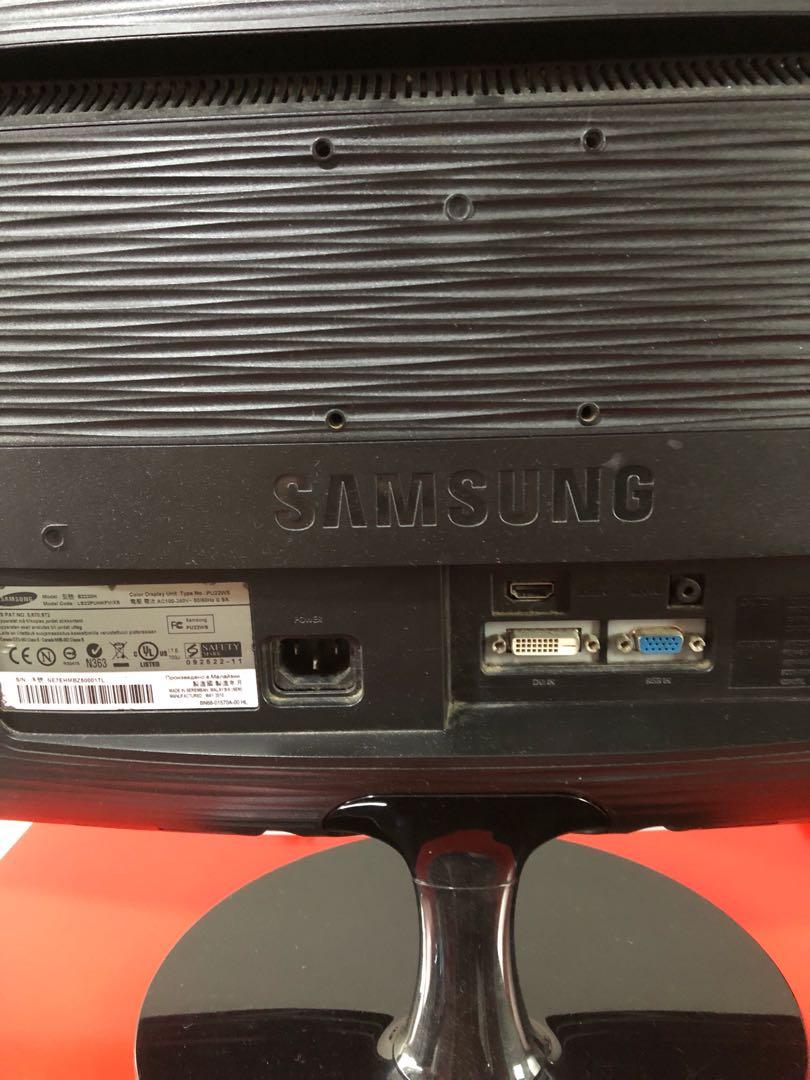 Samsung syncmaster b2230 22 inch widescreen monitor, Computers & Tech ...