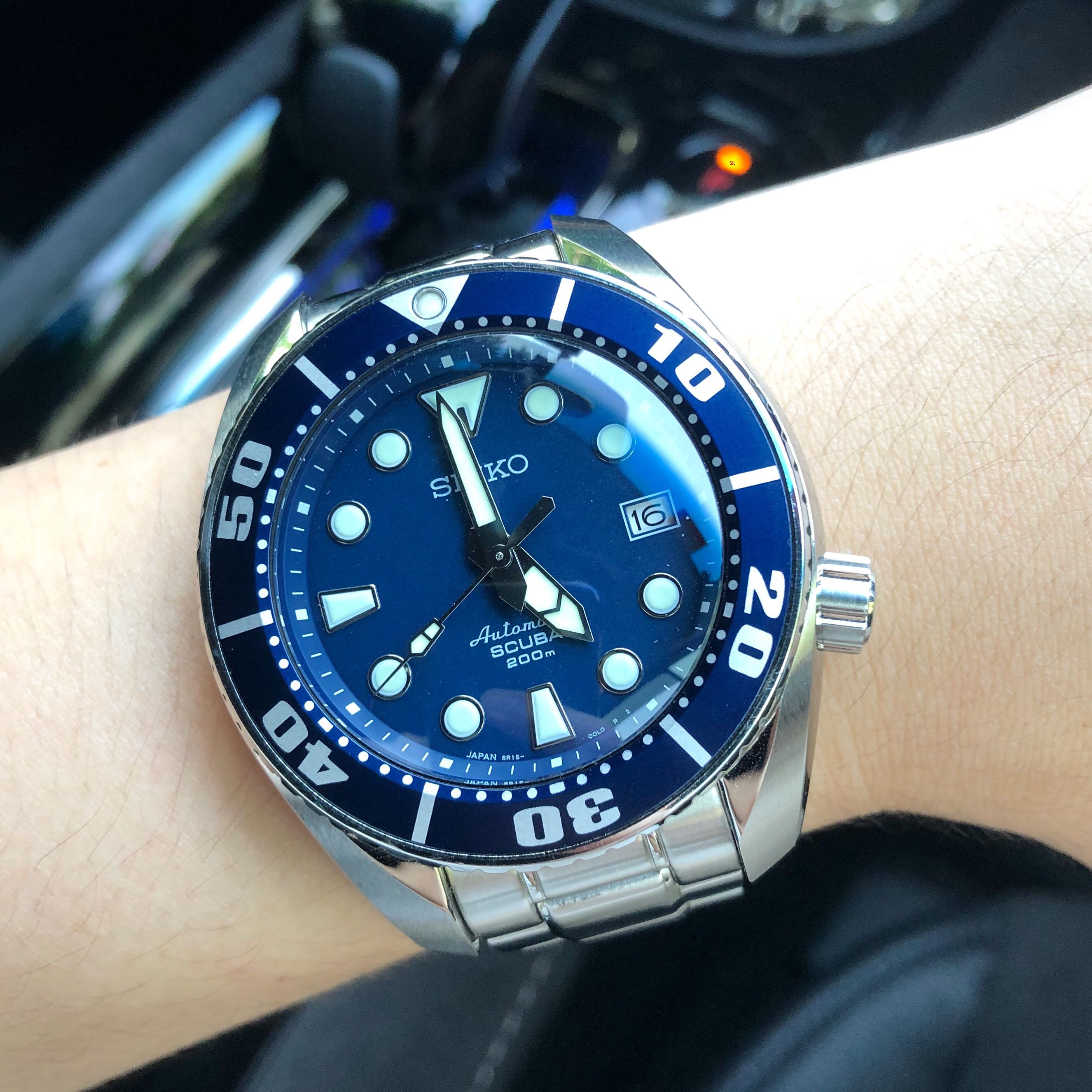 Seiko Blue Sumo SBDC003, Men's Fashion, Watches & Accessories, Watches ...