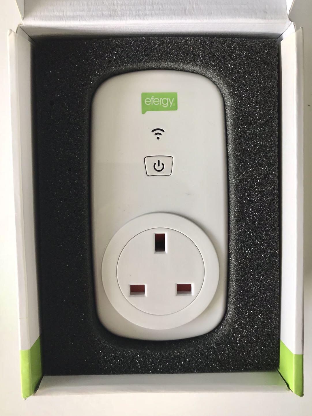 Smart plug Efergy Ego, TV & Home Appliances, TV & Entertainment ...