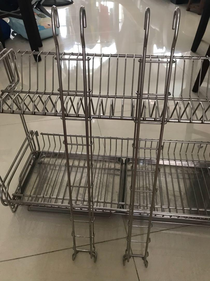 Song Cho, Wel Mi stainless steel dish/ kitchen rack $180, Furniture ...