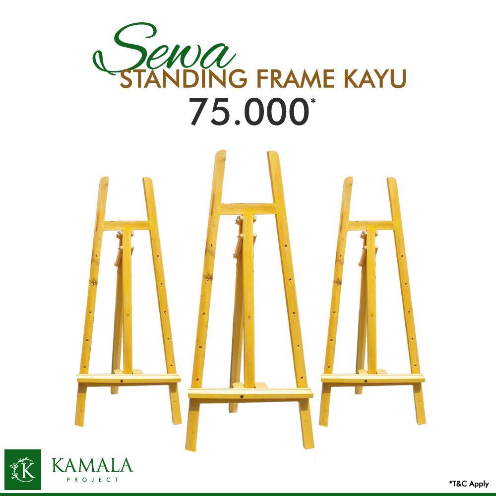 standing frame kayu, Properti, Rental di Carousell