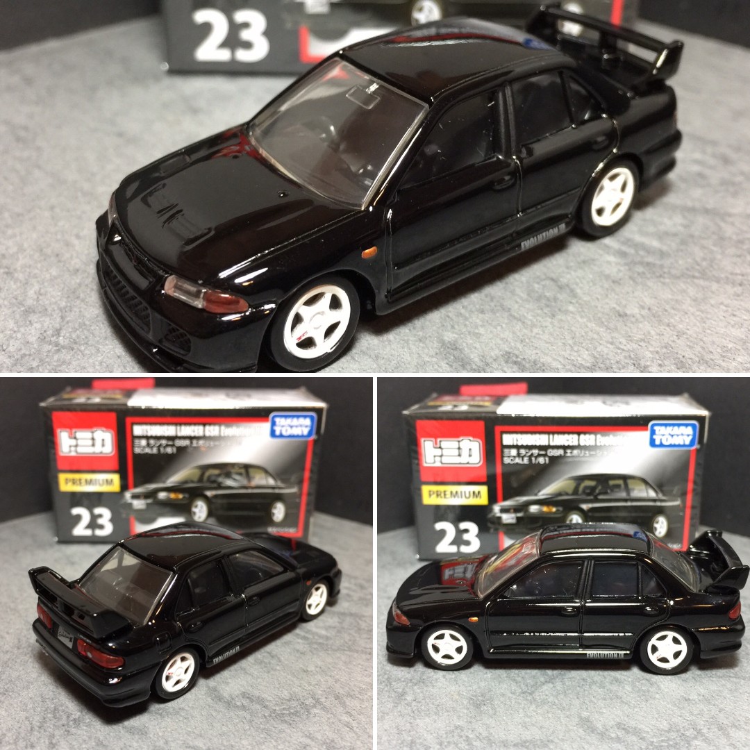 Tomica Premium Mitsubishi Lancer GSR Evolution III, Hobbies & Toys ...