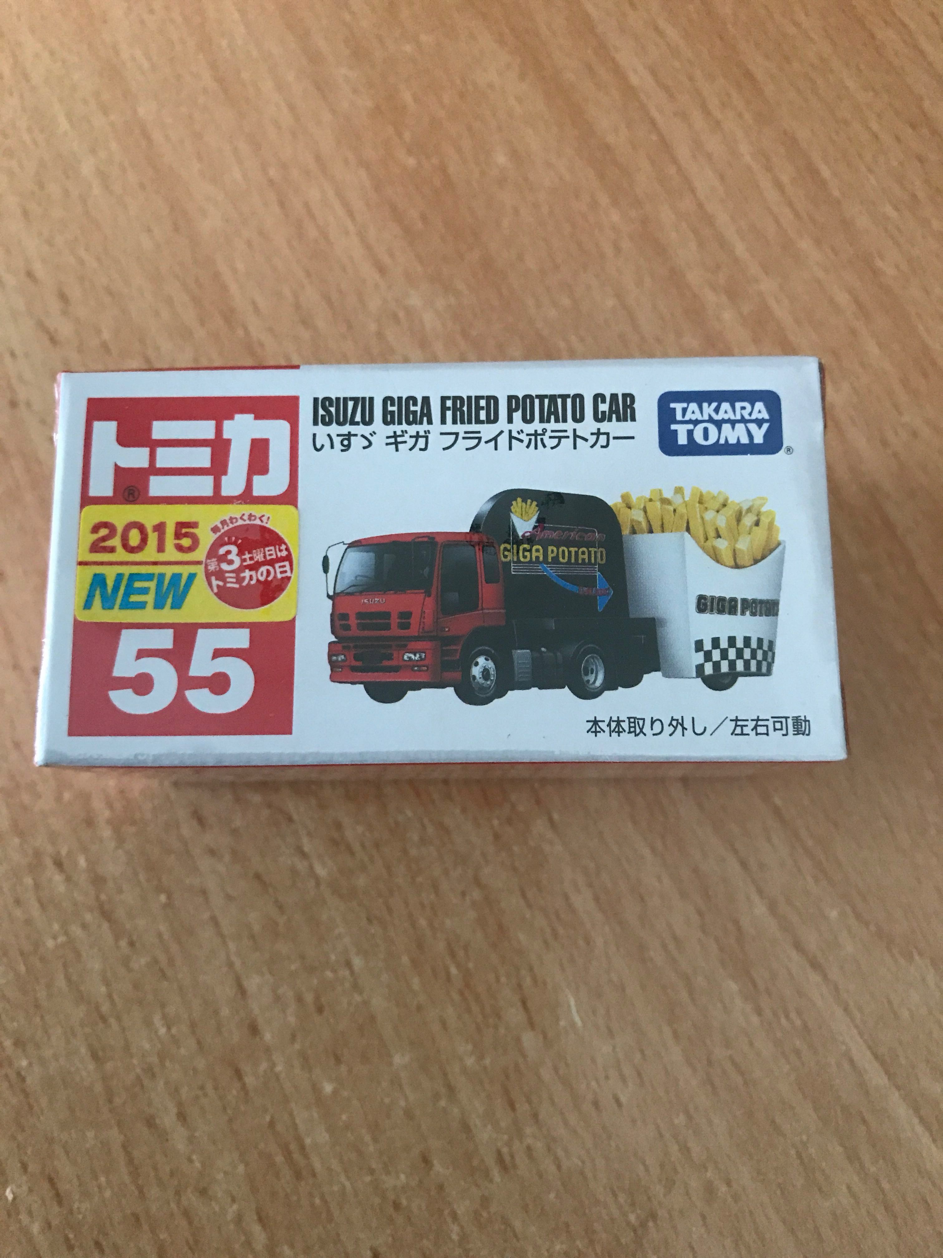 2015 Tomica Takara Tomy Isuzu Giga Fried Potato Car Truck, Hobbies ...