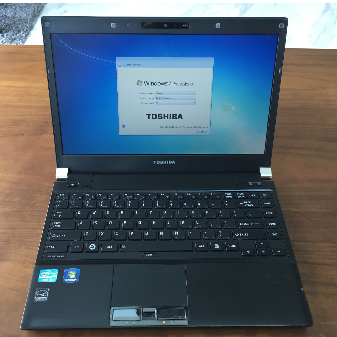 Toshiba Portege R830 13.3" Ultralight, Computers & Tech, Laptops ...