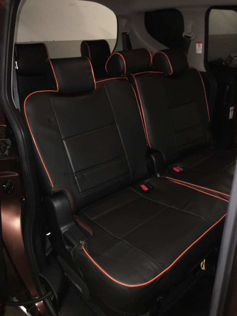 Toyota sienta 2017 leather seat (customise), Car Accessories ...