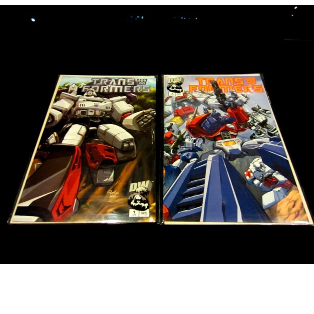 Transformers Dreamwave G1 Comics 2002 First Print Vol 1 Issue 1 - Both ...