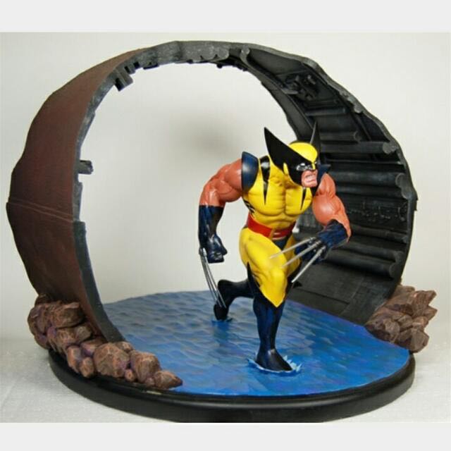 WOLVERINE 1/6 Scale Statue Diorama Dynamic Forces / Moore Creations ...