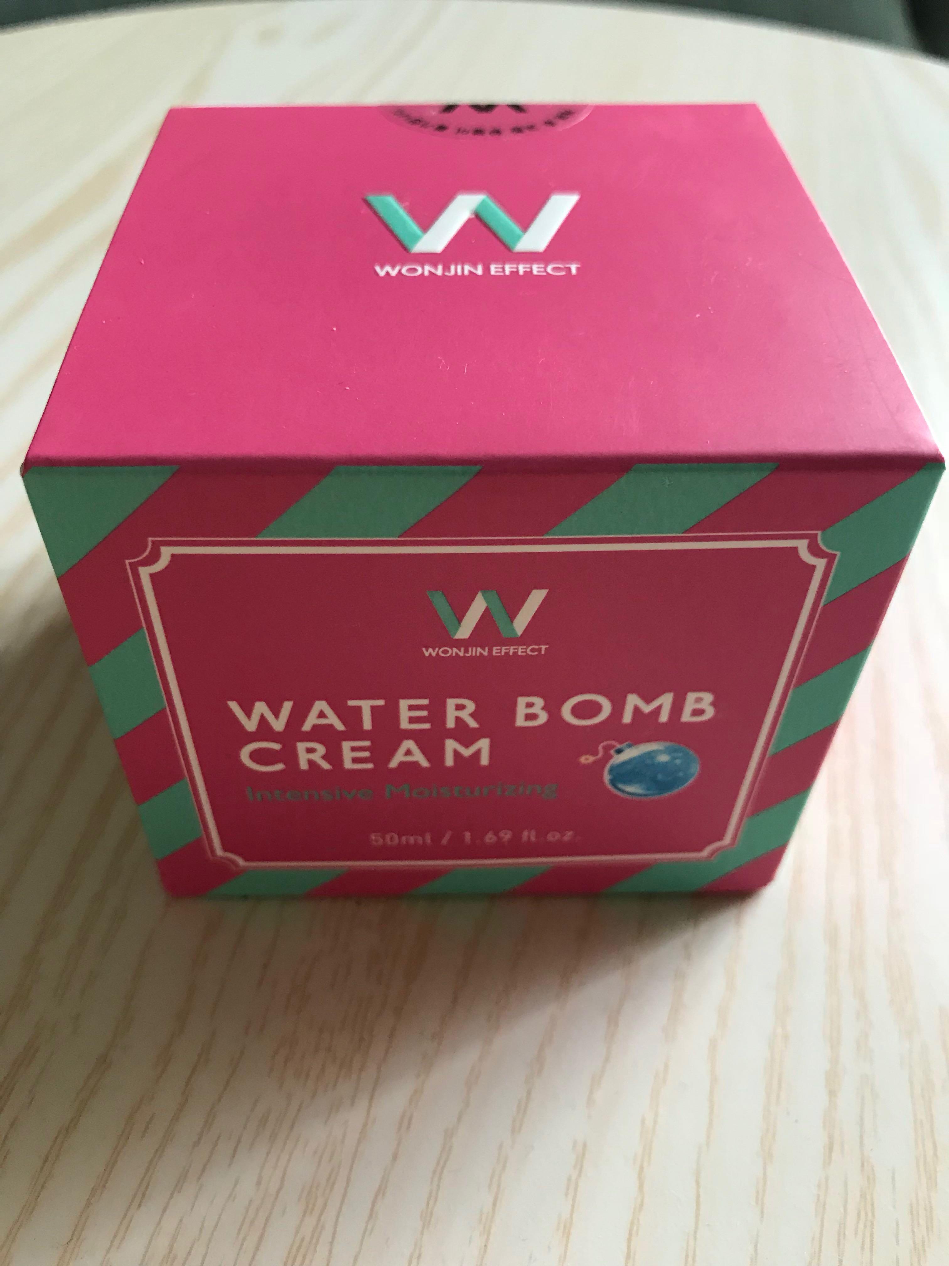 Wonjin Effect Water Bomb Cream 50ml, Beauty & Personal Care, Bath & Body, Body Care on Carousell