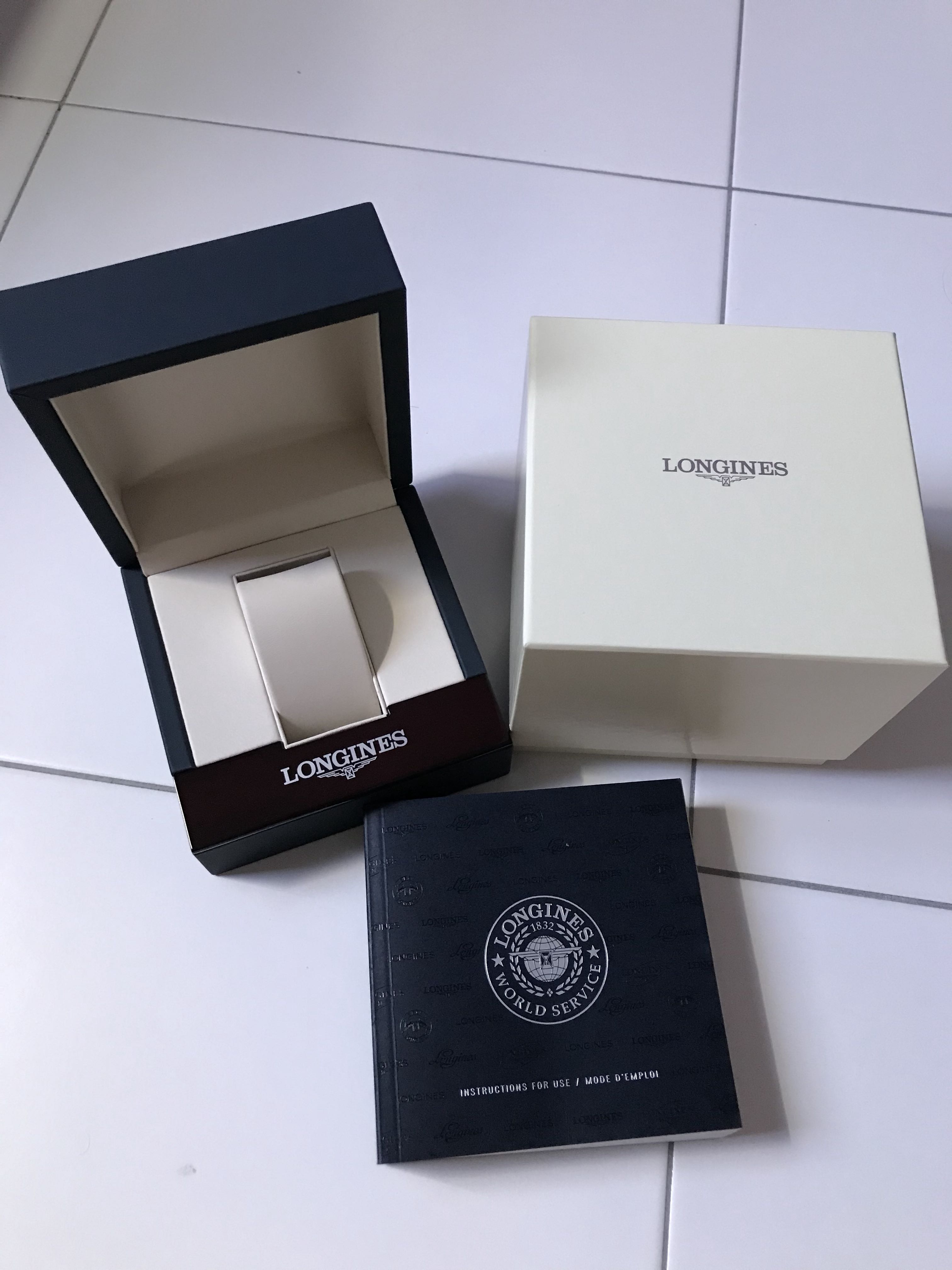 Authentic Longines Watch Box, Luxury, Accessories on Carousell