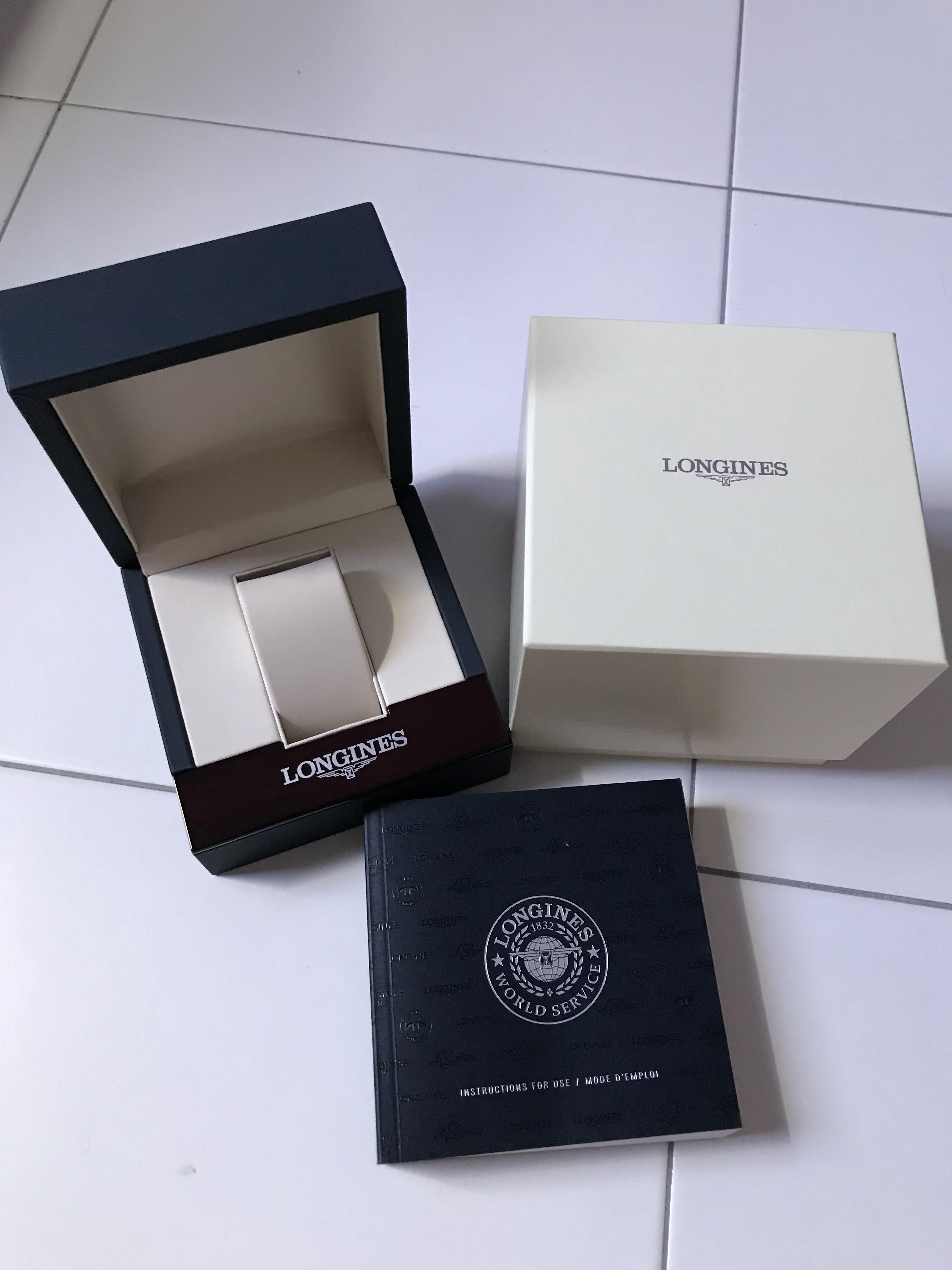 Authentic Longines Watch Box, Luxury, Accessories on Carousell