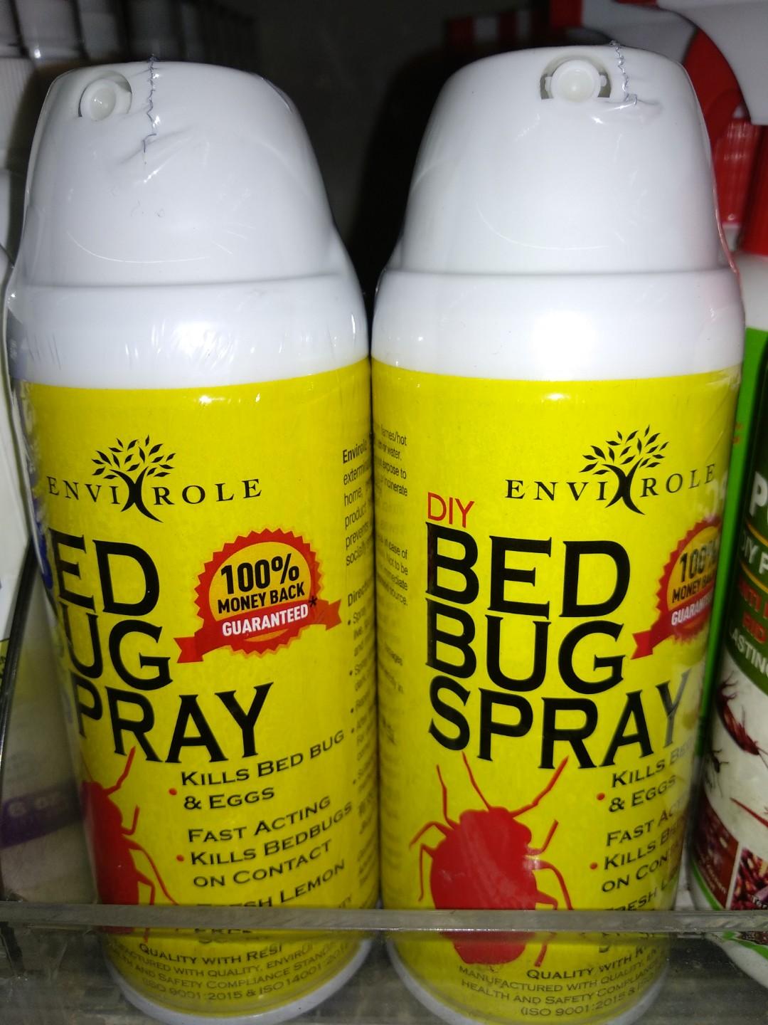 [3+1] ENVIROLE Bed Bug Spray (200mL), Furniture & Home Living, Home ...