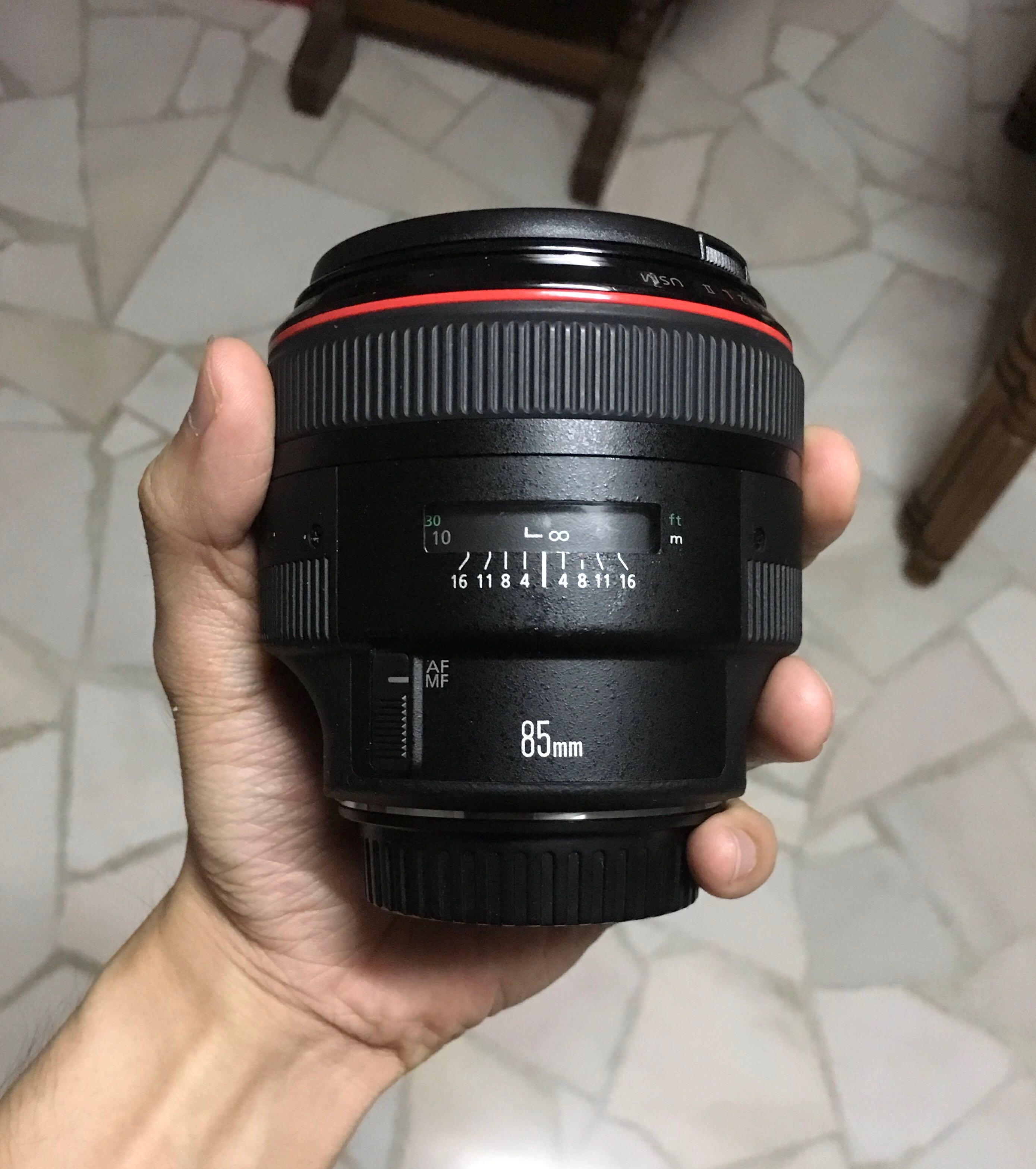 Canon 85mm F1.2 L USM ii, Photography, Lens & Kits on Carousell
