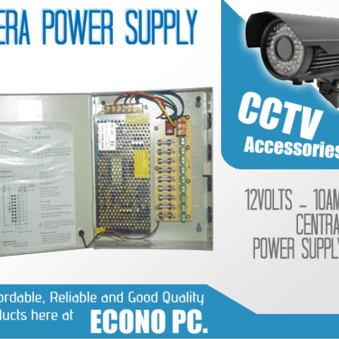 CCTV Centralized Power Supply with Box, Furniture & Home Living ...