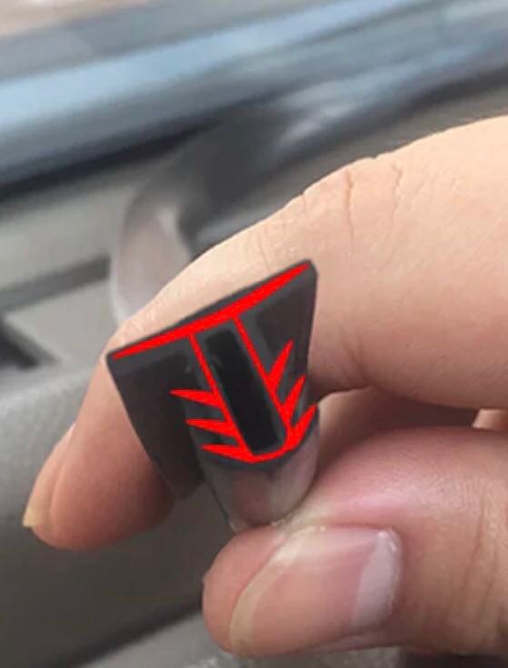 Dashboard sound insulation strip, Car Accessories, Accessories on Carousell