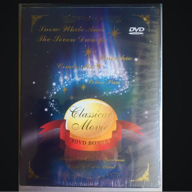 Disney Classic Movie DVD Box set, 興趣及遊戲, 收藏品及紀念品, 明星周邊 - Carousell