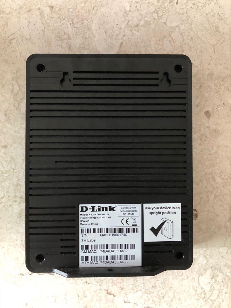 D-Link DCM-3012G Router, Computers & Tech, Parts & Accessories, Networking on Carousell