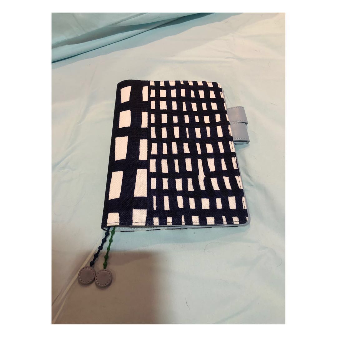[HOBONICHI 2019] A5 Notebook Cover (Mina Perhonen Sora Check for Cousin ...