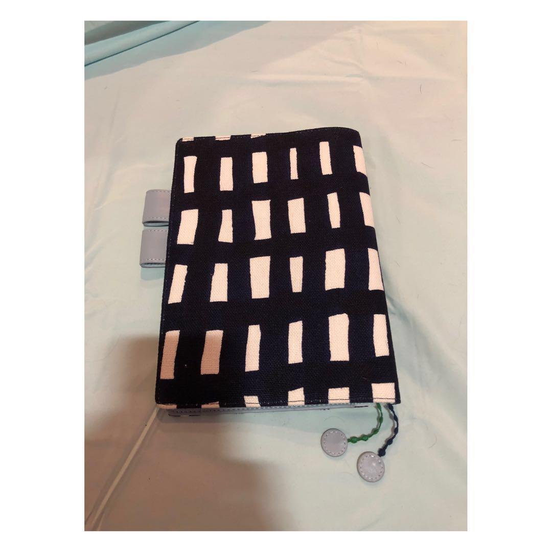 [HOBONICHI 2019] A5 Notebook Cover (Mina Perhonen Sora Check for Cousin ...