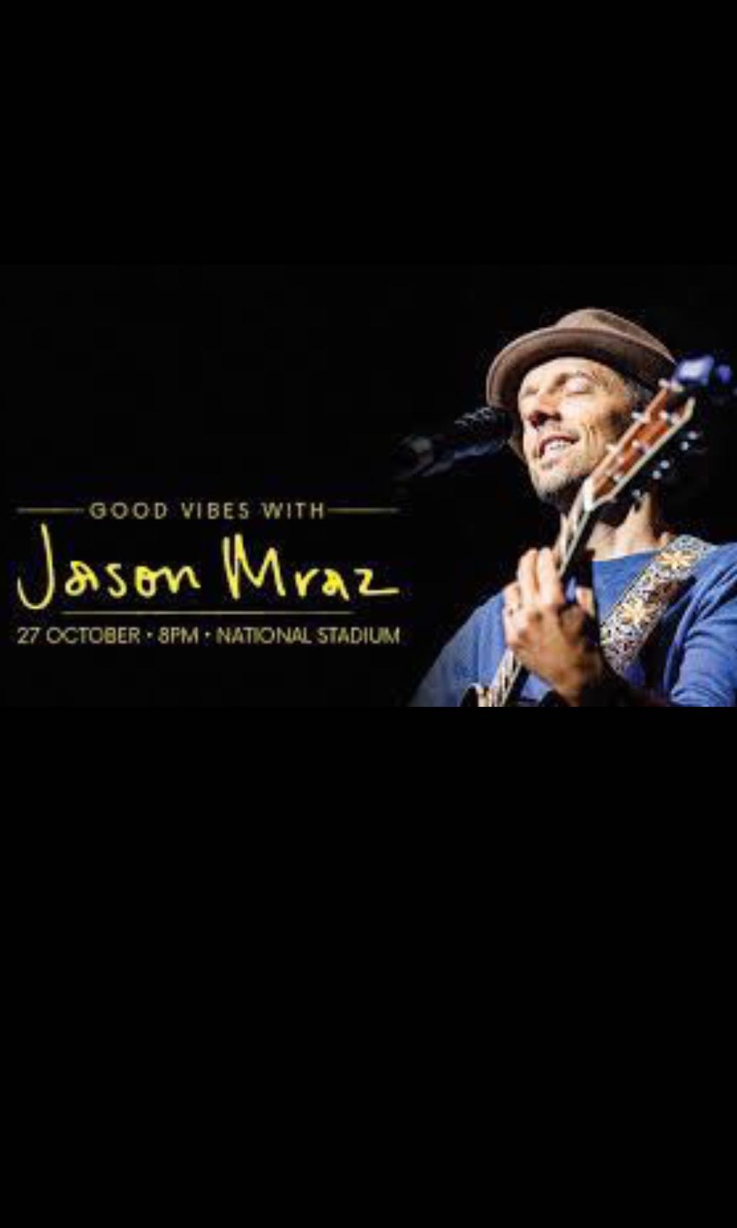 Jason Mraz Good Vibes Concert, Hobbies & Toys, Memorabilia ...