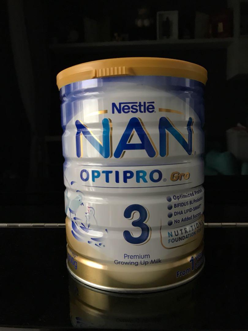 Nestle NAN Optipro Gro 3, Babies & Kids, Nursing & Feeding, Weaning ...