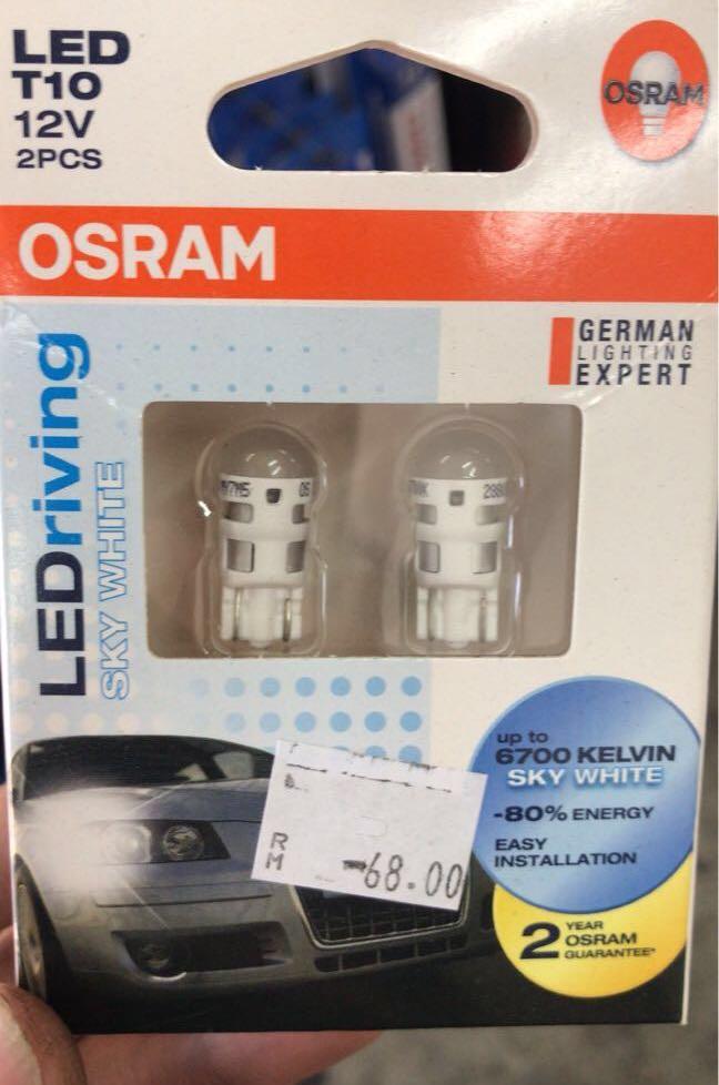 Osram T10 LED, Car Accessories, Electronics & Lights on Carousell