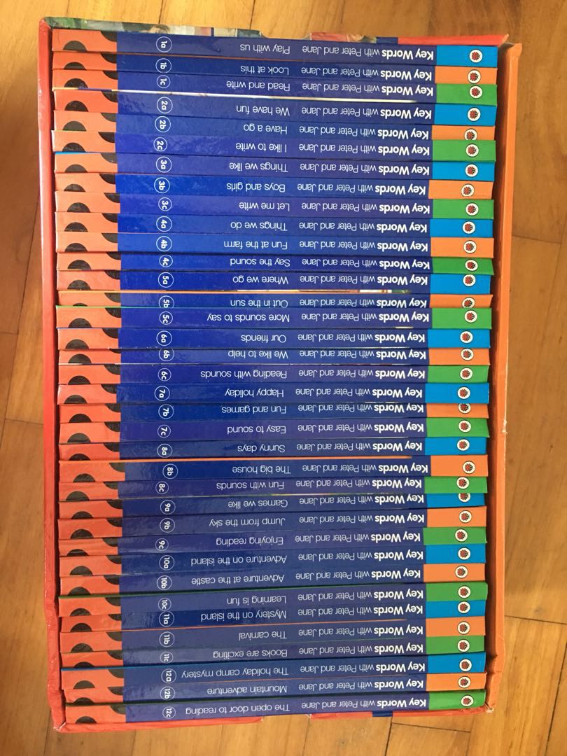 Peter and Jane key words children learning books full set 1a-12c ...