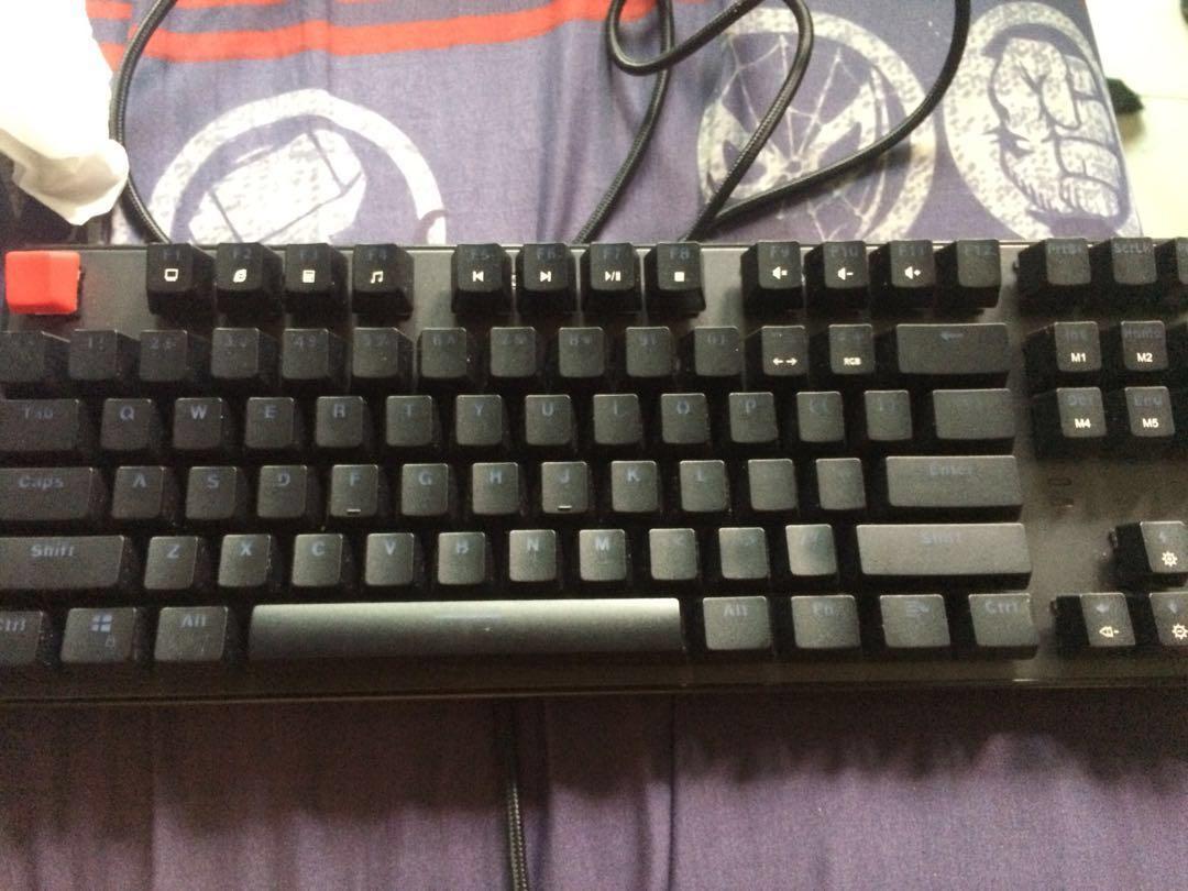 Phantom RGB backlit mechanical keyboard, Computers & Tech, Parts ...