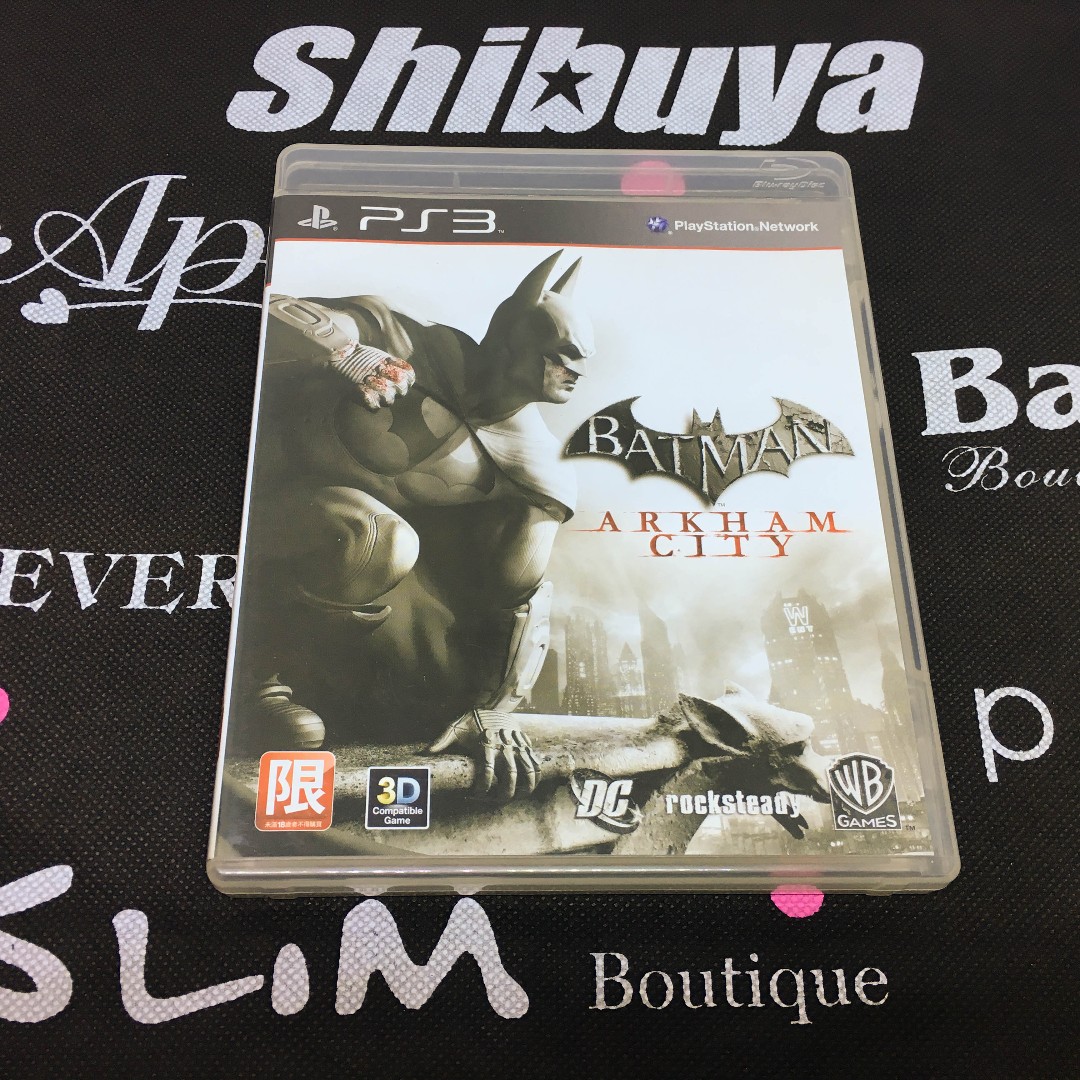 PS3 Game Batman: Arkham City, Video Gaming, Video Games, PlayStation on ...